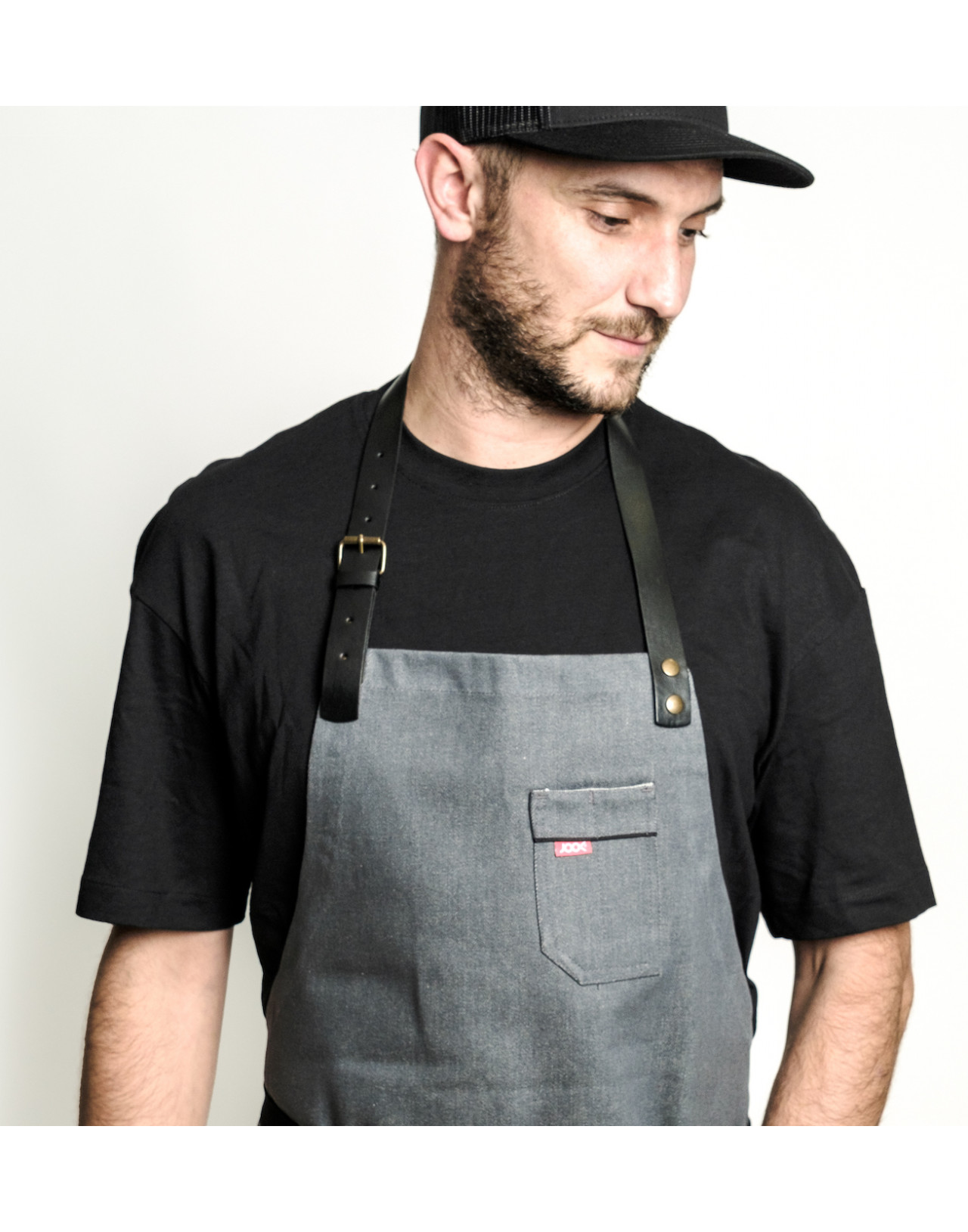 denim apron for chef, cooks, barista, bartenders