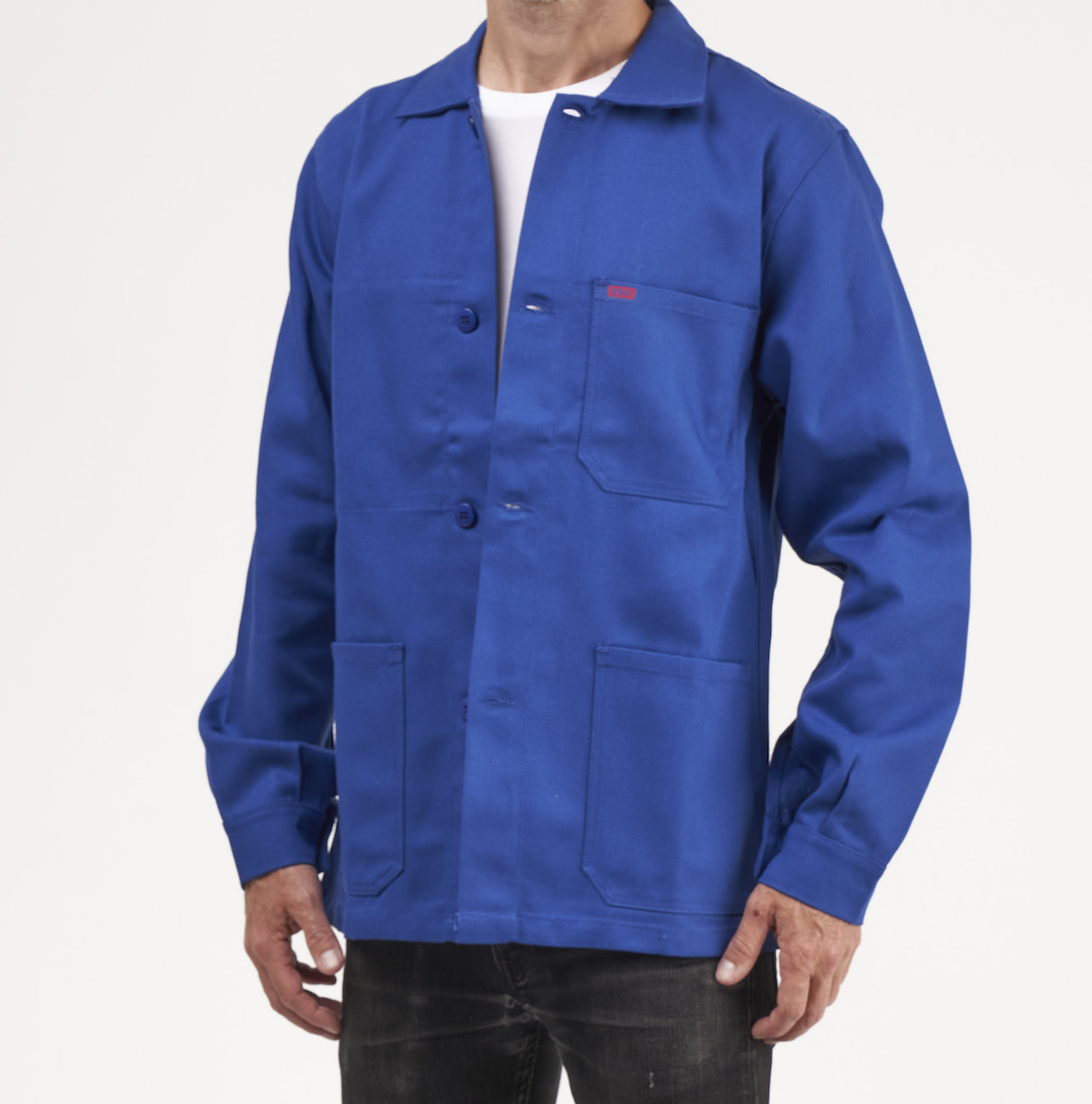 Veste de travail bleu l Homme et Femme l Qualité l Prix professionnels